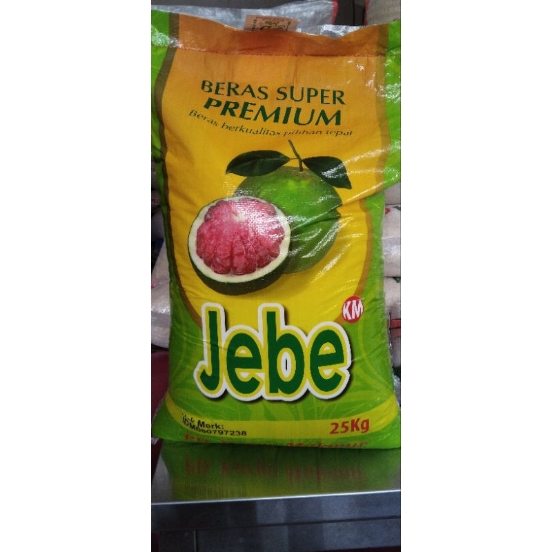 Jual Beras Super Premium Jebe 25KG | Shopee Indonesia