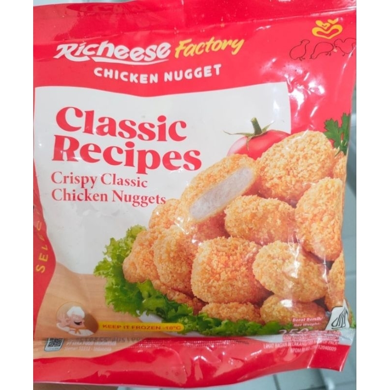 Jual Richeese factory nugget classic 250 gr | Shopee Indonesia