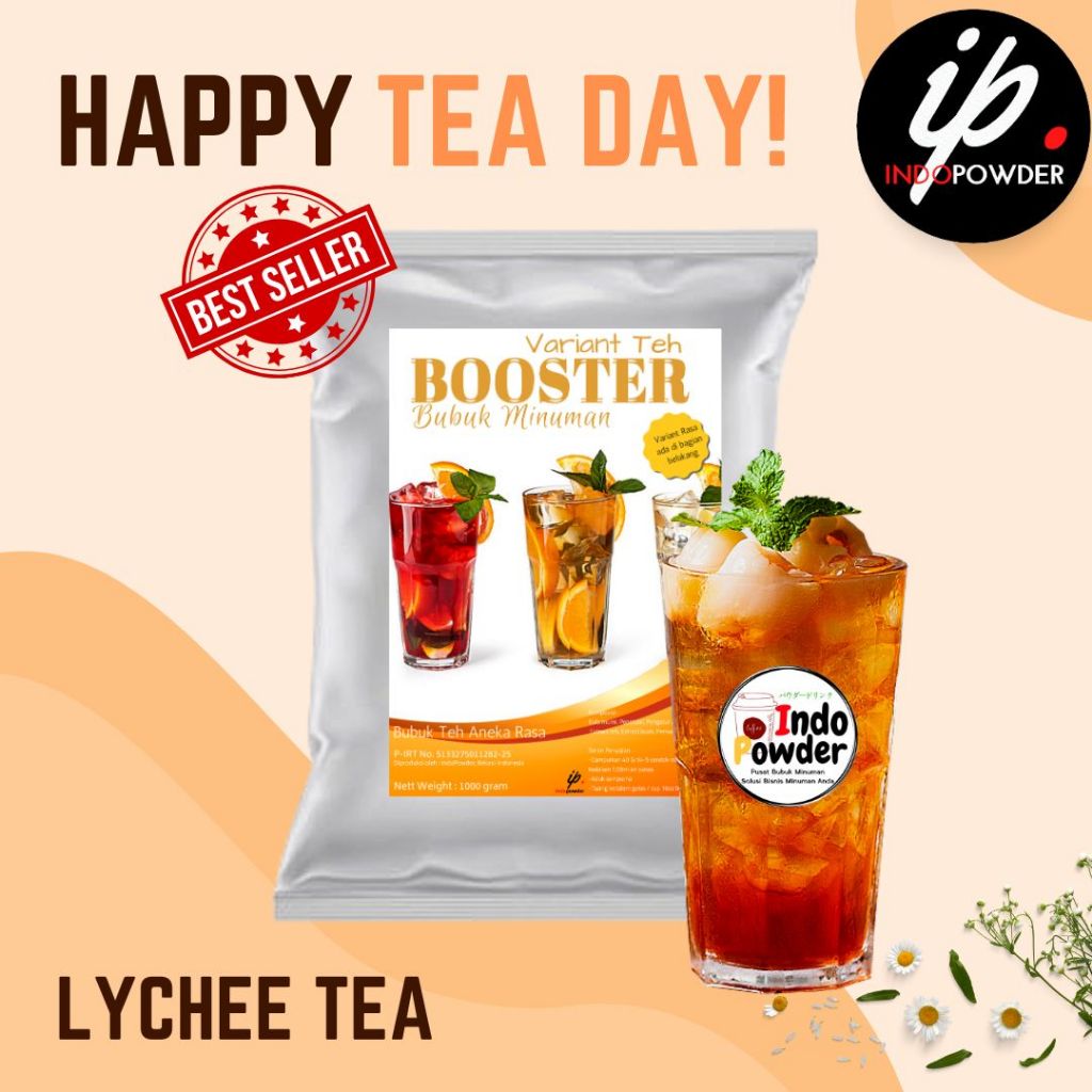 Jual LYCHEE tea powder 1Kg - Bubuk LECI Tea 1Kg - Bubuk Minuman rasa ...