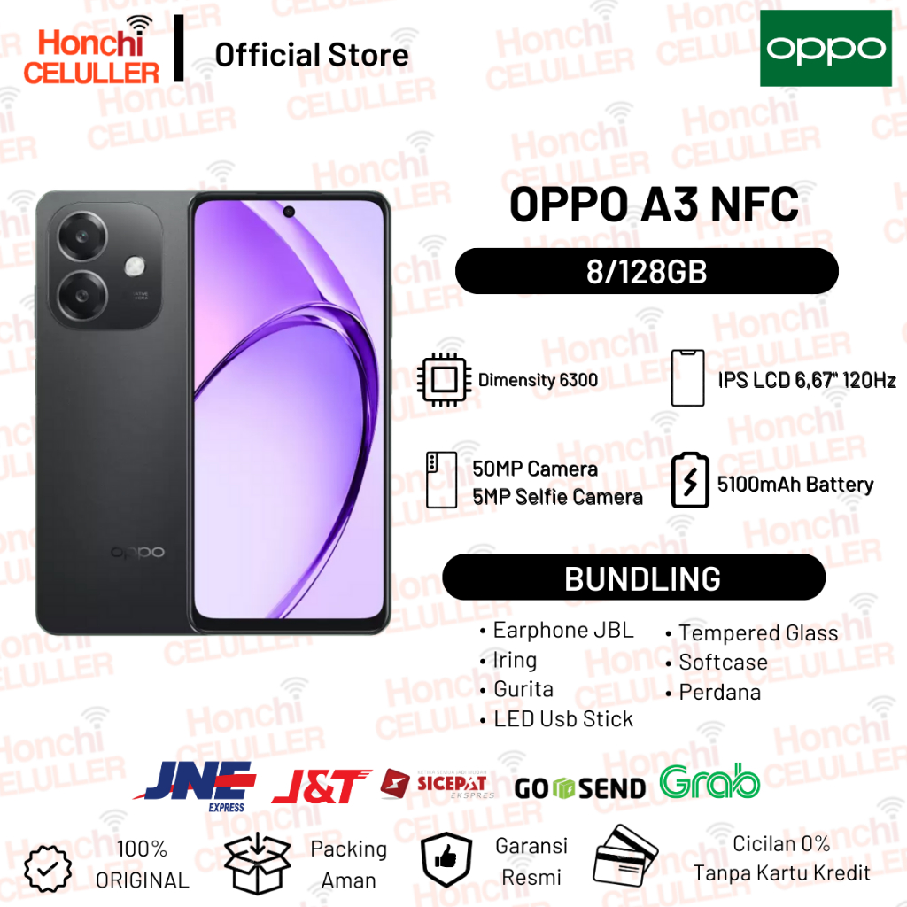 Jual OPPO A3 NFC 8/128GB Garansi Resmi Indonesia | Shopee Indonesia