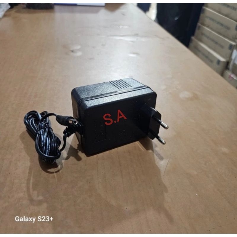 Jual adaptor/charger CAS THZ input 230-240VAC 50HZ 25W /output 9.6VDC ...