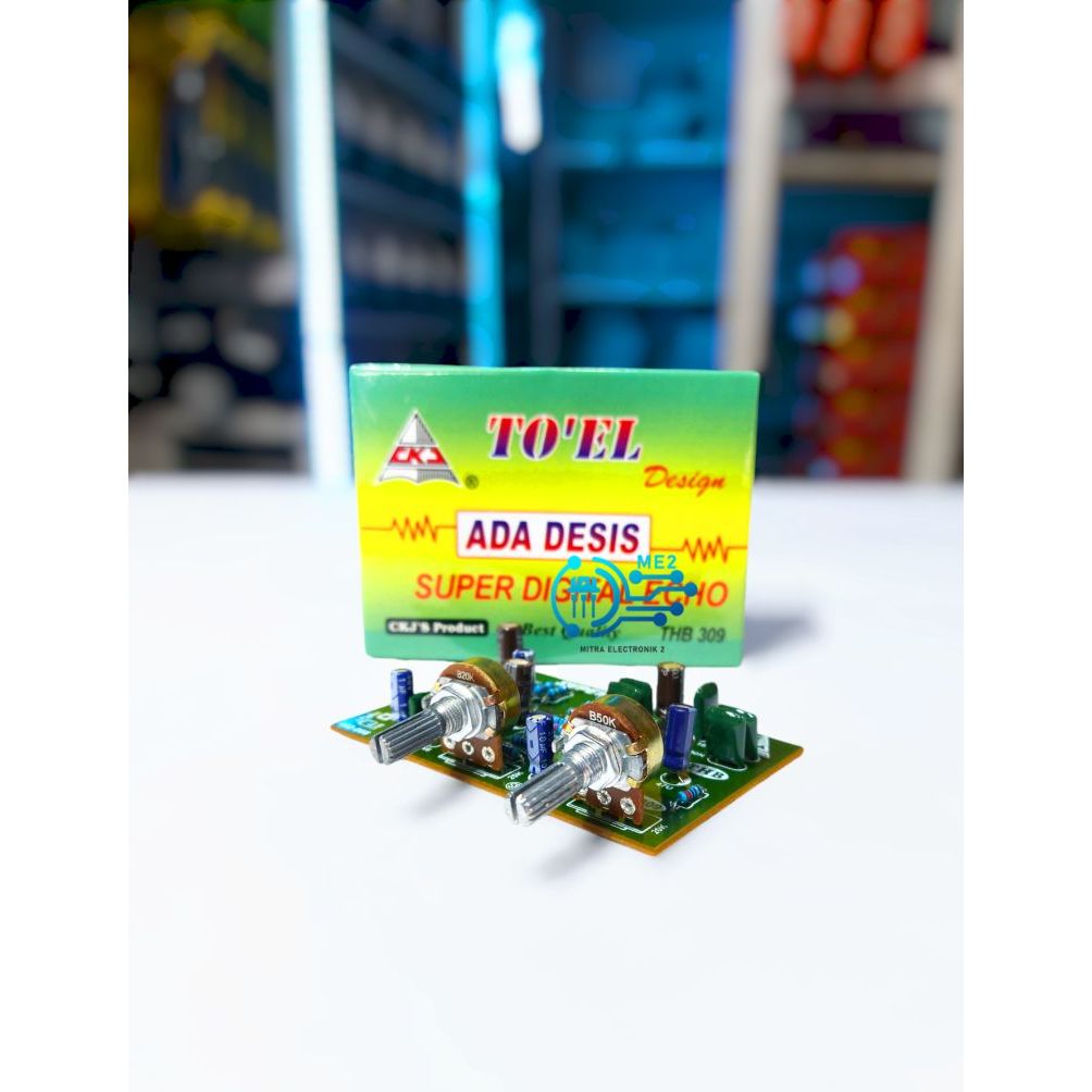 Jual Rakitan Power Amplifier Kit Super Digital Echo TOEL 2 Potensio THB ...