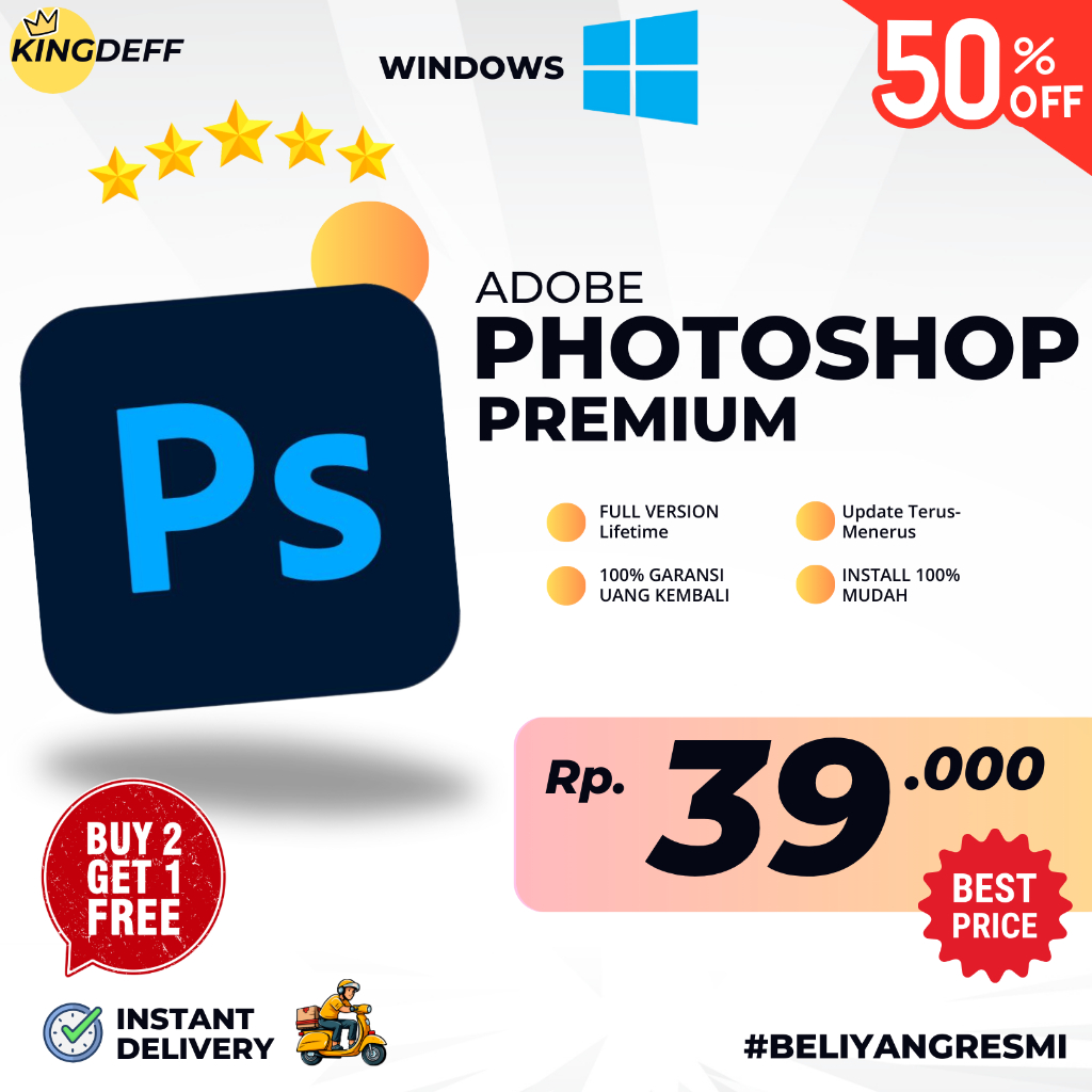 Jual ADOBE PHOTOSHOP Full Version – Solusi Desain Profesional dengan ...