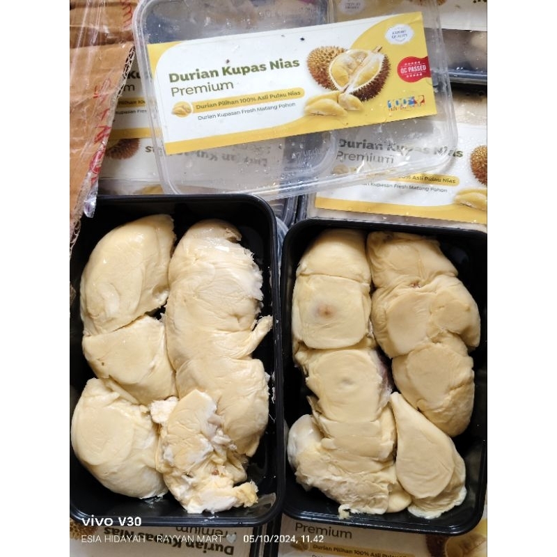 Jual DUREN KUPAS NIAS PREMIUM 500 GR | durpas NIAS 500 gr | DUREN NIAS ...