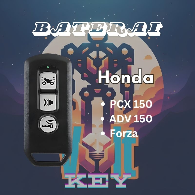 Jual Baterai Remote Honda ADV 150 Original Panasonic | Shopee Indonesia