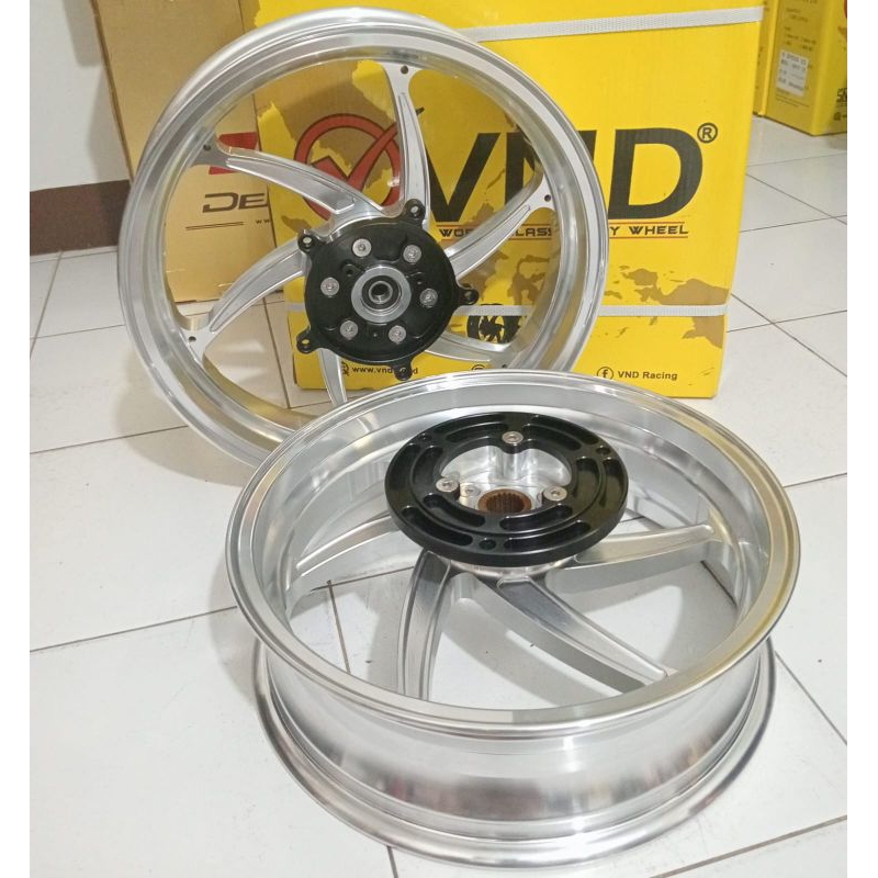 Jual VELG VND RACING SIX STAR X-MAX UK 350x15&400x14 X-MAX NEW /X-MAX ...