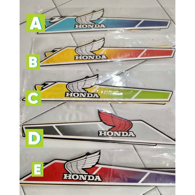 Jual Striping Sticker Body Honda Win Win100 Sport CUSTOM Special VNYL ...