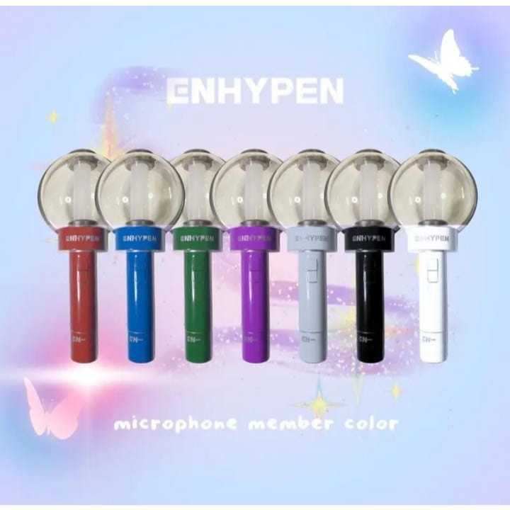 Jual ENBONG MICROPHONE MEMBER ENHYPEN (Sticker saja bukan Lightstick ...
