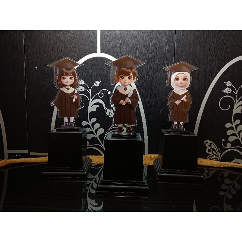 Jual Piala Wisuda Paud Tropy Wisuda Tk Piala Akrilik | Shopee Indonesia