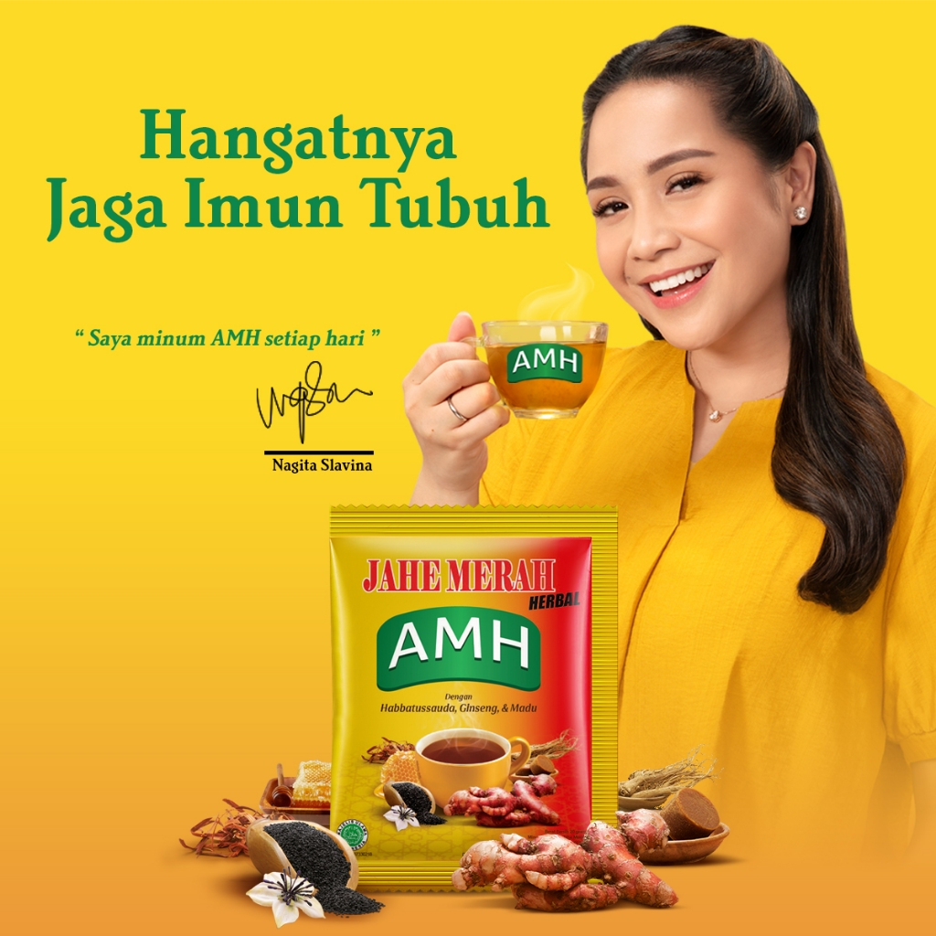 Jual AMH Jahe Merah Herbal Original Asli dengan Habbatussauda Ginseng ...