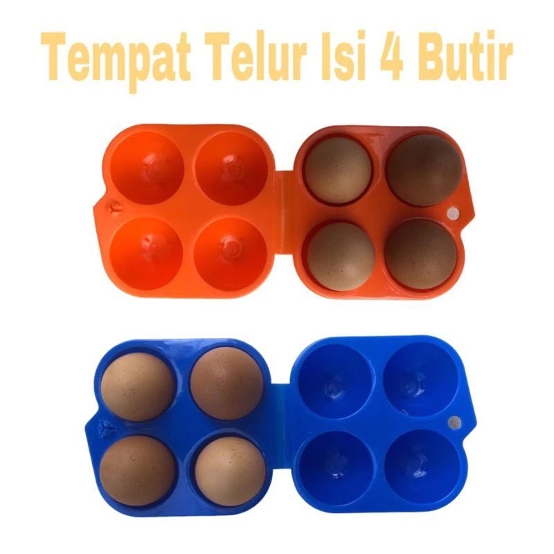 Jual Tempat Telur Wadah Telor isi 4 Butir / Tempat Telor Alat Masak ...