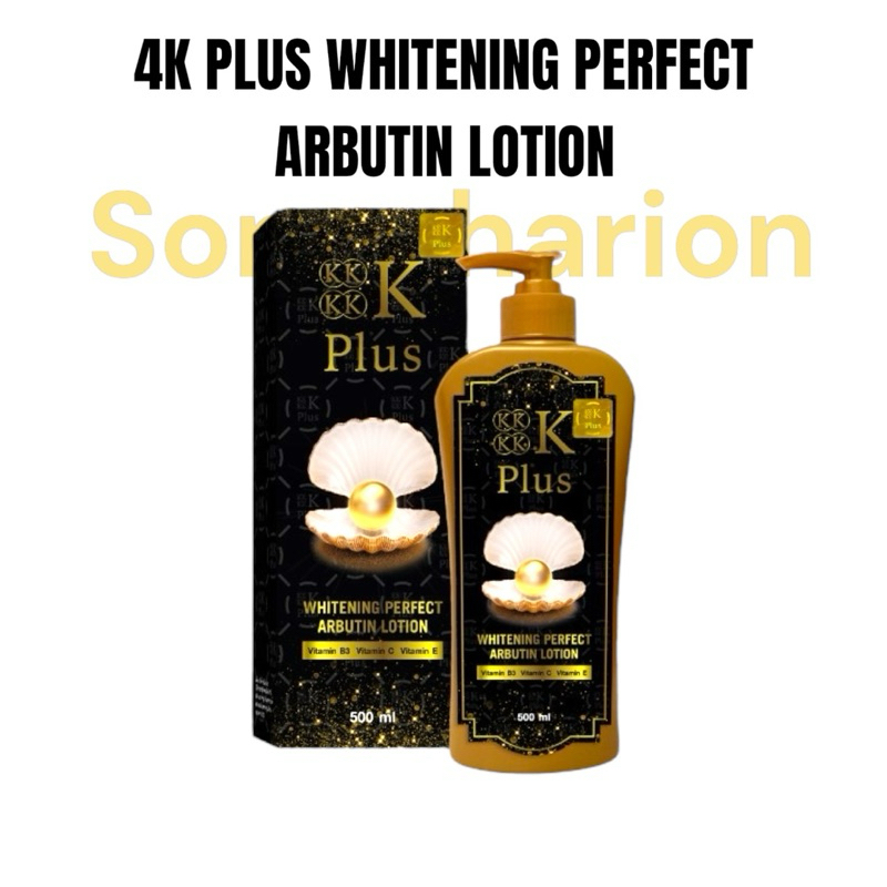 Jual 4K PLUS WHITENING PERFECT ARBUTIN LOTION 500ML | Shopee Indonesia