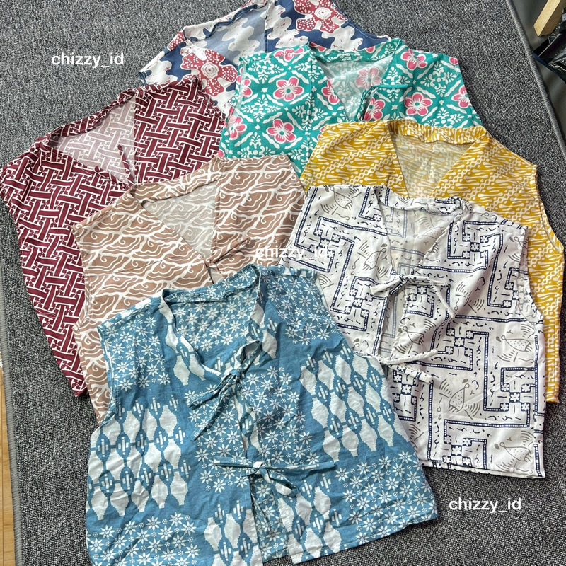 Jual Rompi Vest Batik Vintage Murah | Shopee Indonesia