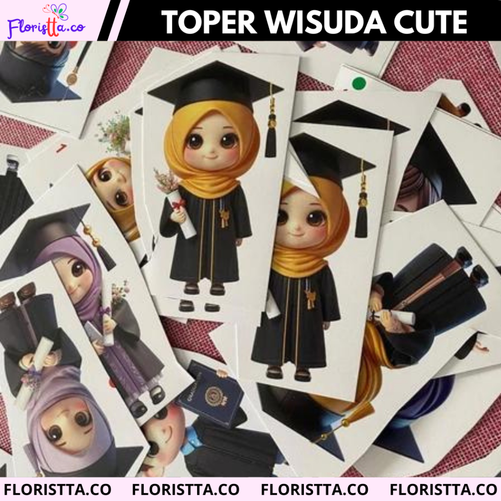 Jual TOPER WISUDA ANIME -+ P 11 x L 8 CM | Shopee Indonesia