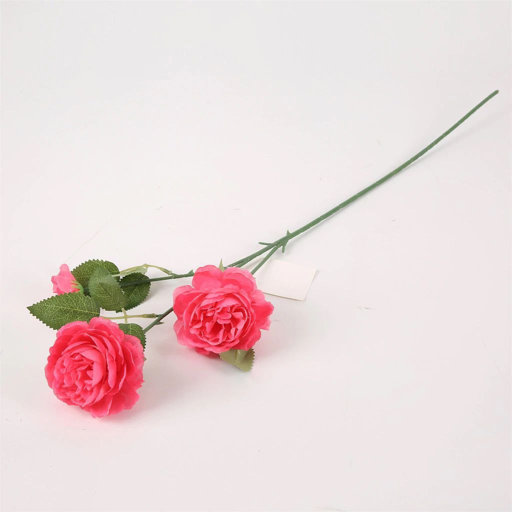 Jual Bunga Peony Imitasi/Peony harga per 1 tangkai ada 3cabang ( 2 ...