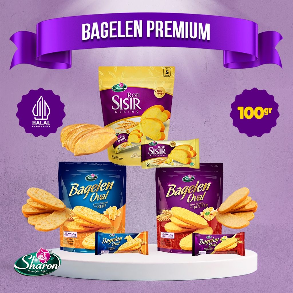 Jual Roti Kering Bagelen Sisir (Oval) Sharon Bakery 100gr | Shopee ...