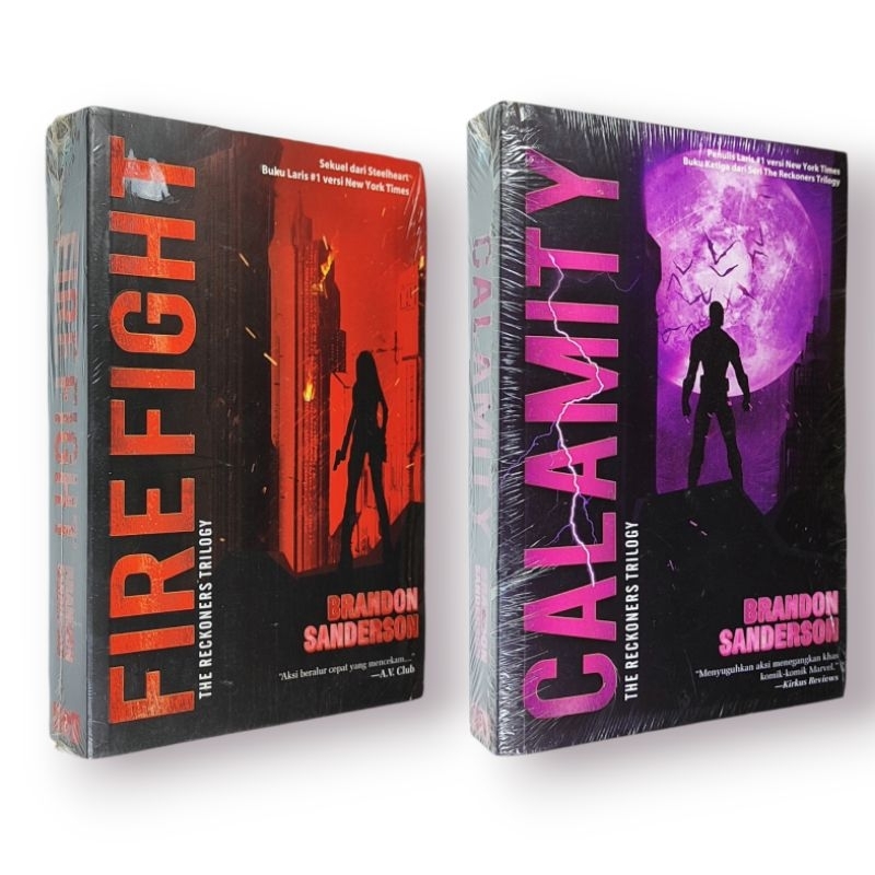 Jual NOVEL FANTASI THE RECKONERS TRILOGY / FIRE FIGHT / CALAMITY by ...