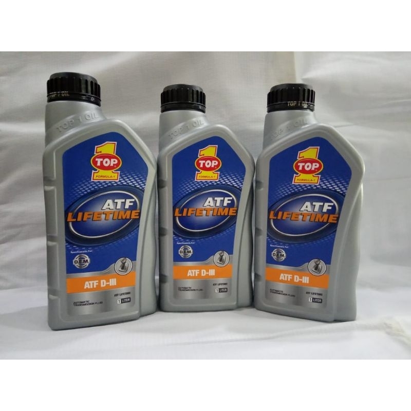 Jual OLI MATIC TOP ONE ATF / TOP ONE ATF D-III LIFETIME 1 LITER - JAMIN ...