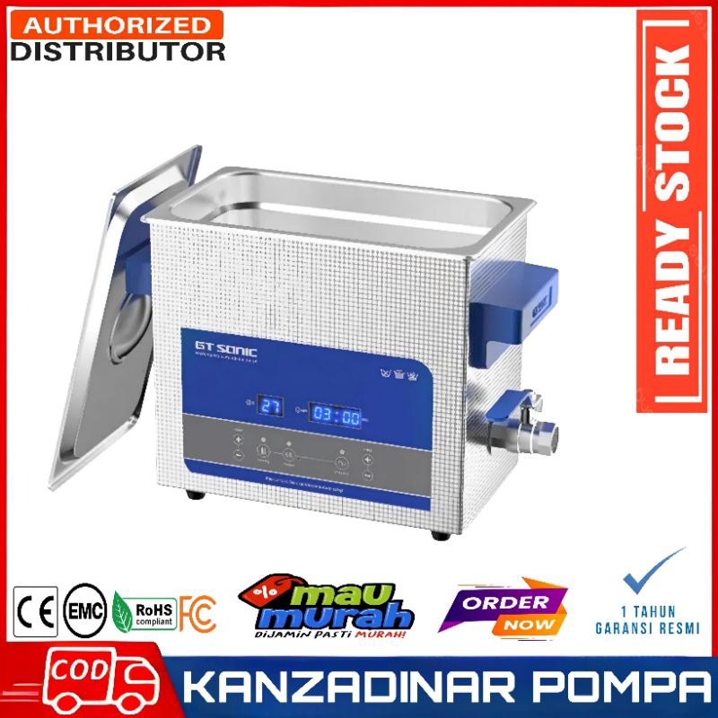 Jual Ultrasonic Cleaner 6L GT Sonic R6 Degas Digital Mesin Cuci ...