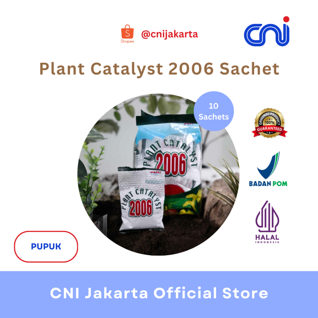 Jual CNI PLANT CATALYST 2006 1 KG ISI 10 SACHETS - PUPUK LENGKAP RAMAH ...
