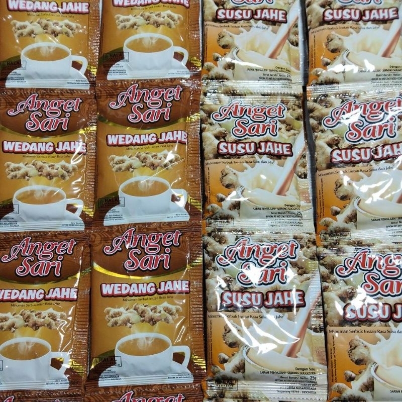 Jual ANGET SARI Susu jahe/WedangJahe@10 pcs | Shopee Indonesia