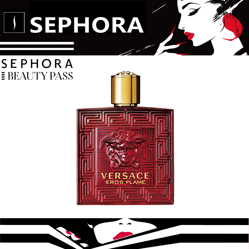 Jual SEPHORA BEAUTYPASS【100% Original】VERSACE EROS FLAME FOR MEN EDP ...