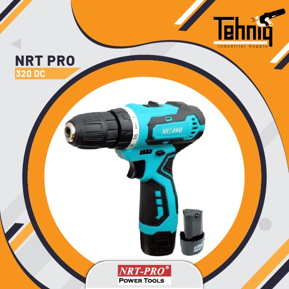 Jual NRT Pro 320 DC Mesin Bor Baterai 10mm 12V / Cordless Drill ...
