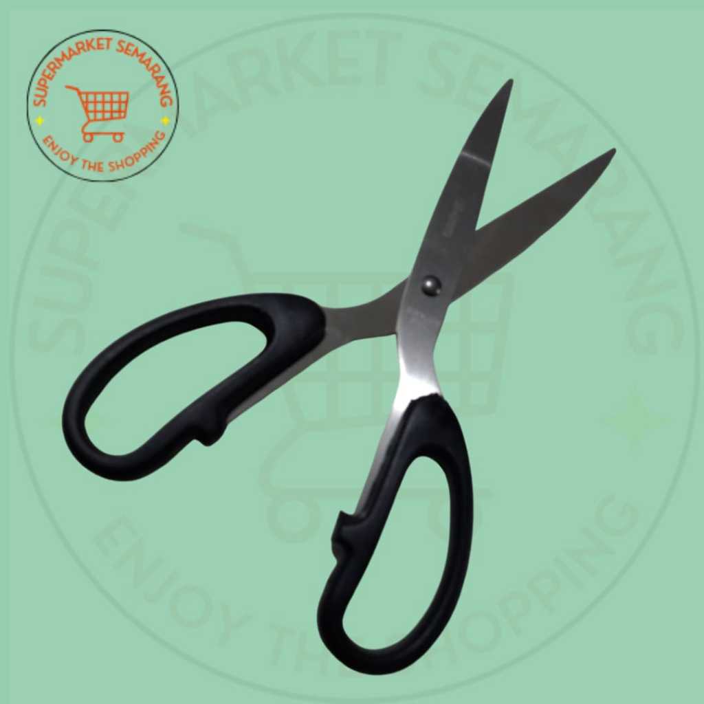 Jual (B) Gunting Stainless Besar / Gunting Tangan Kertas Dapur | Shopee ...