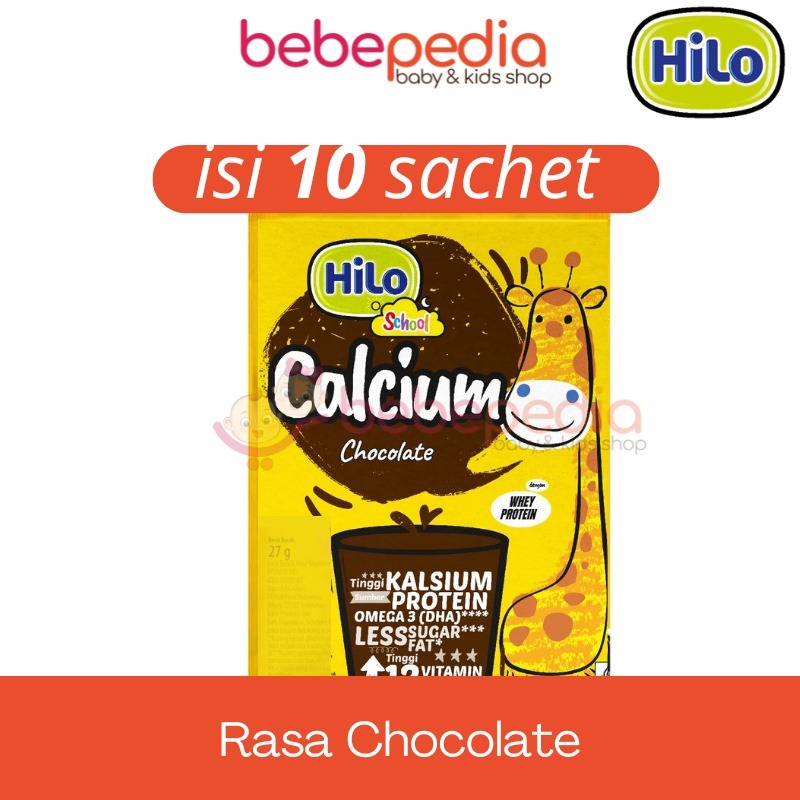 Jual HiLo School Renceng isi 10 Sachet | Hilo Susu Tinggi Kalsium Lebih ...