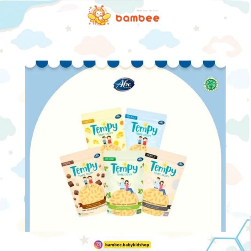 Jual Abe Food Tempt(Tempe Crispy)All Variant/Snack Anak Sehat/Kripik ...