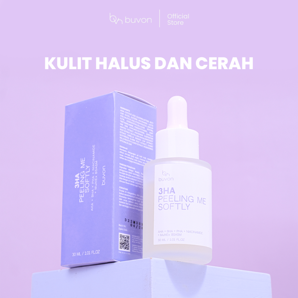 Jual BUVON AHA BHA PHA Peeling Solution - Exfoliating Serum Mencerahkan ...