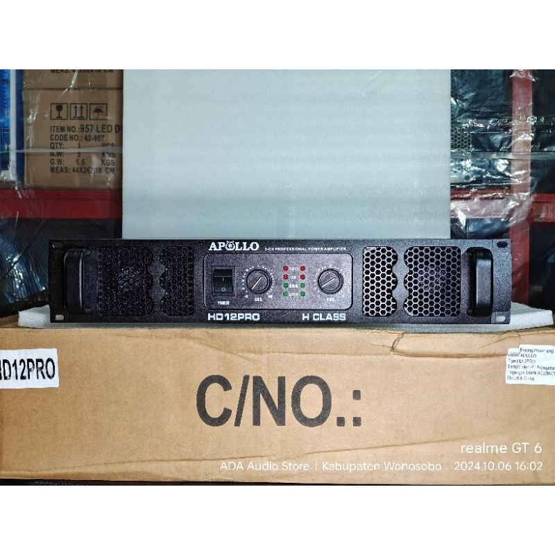 Jual power profesional apollo HDX 12PRO class h 2 chanel. | Shopee ...