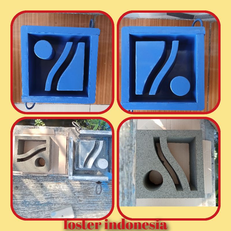 Jual cetakan loster tumbuk model S 20x20x10 | Shopee Indonesia