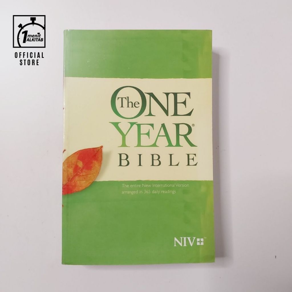 Jual NIV One Year Bible Alkitab Bahasa Inggris Bacaan Harian Selesai ...