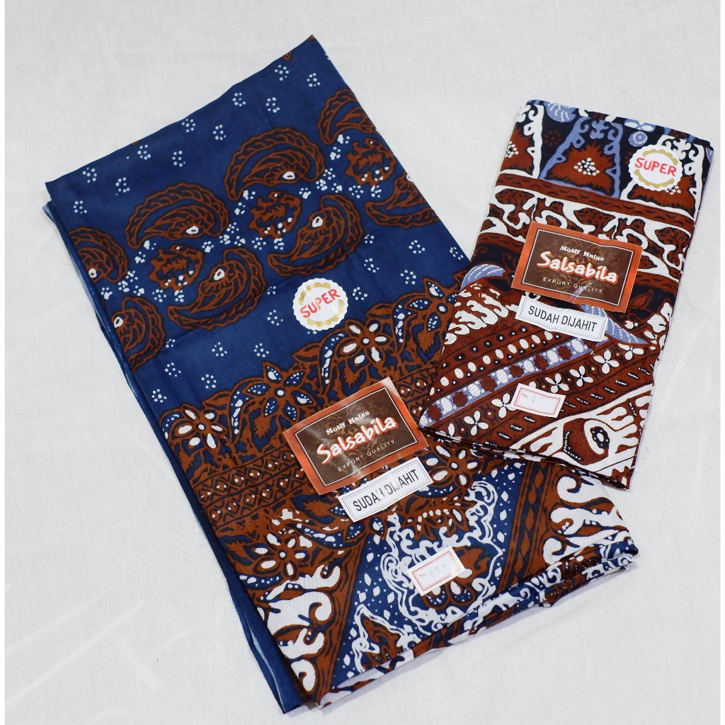 Jual kain Sarung Batik Pria / Wanita Halus, Lembut dan anti lecek ...