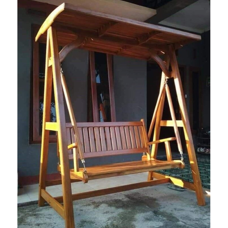 Jual Ayunan Kayu Jati Jepara Ayunan Kayu Cantik Shopee Indonesia