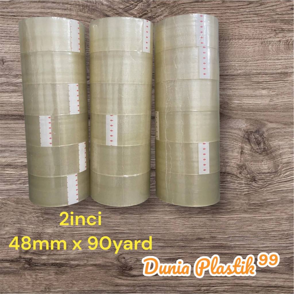 Jual Lakban Daimaru , Lakban Bening 48 mm x 90 yard | Shopee Indonesia