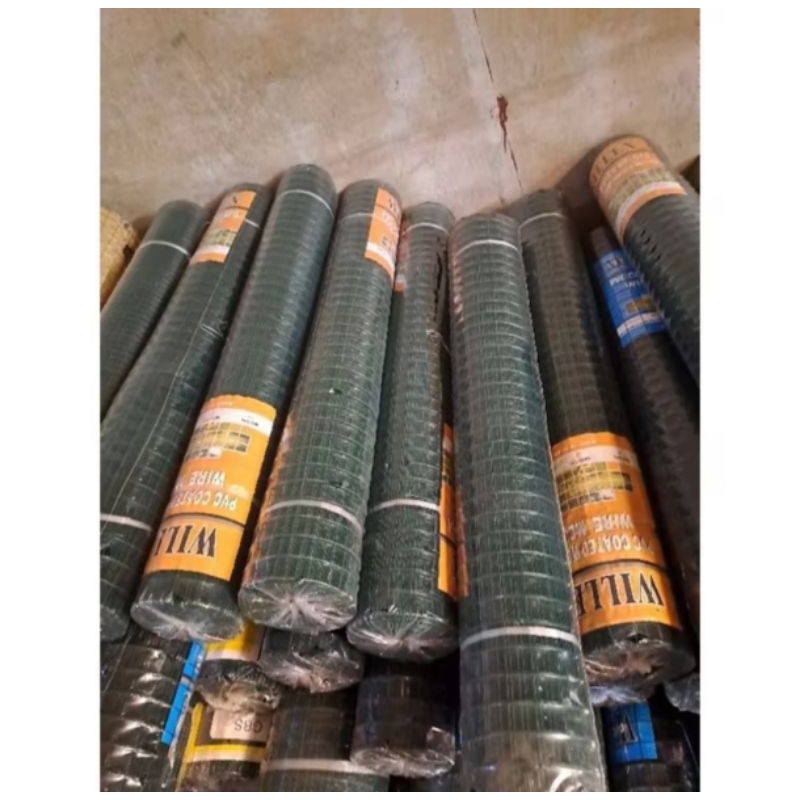 Jual kawat loket pvc hijau balut 90cm kawat ram loket roket balut pvc ...