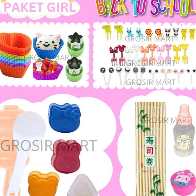 Jual Lebih Populer Grosirmart Paket Bento Alat Bento Bekal Makan Anak ...