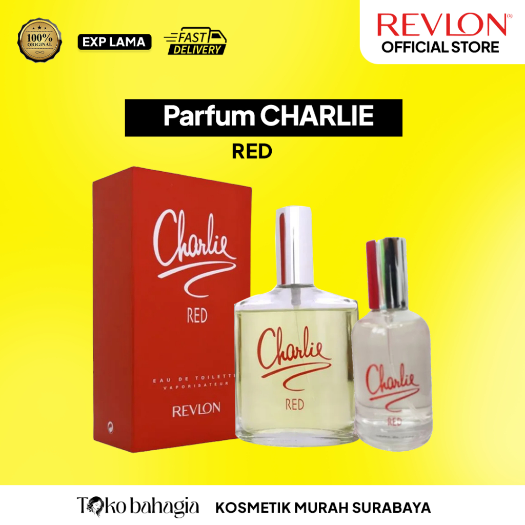 Jual Parfum Revlon Charlie Red Woman - 30ml & 100ml | Shopee Indonesia