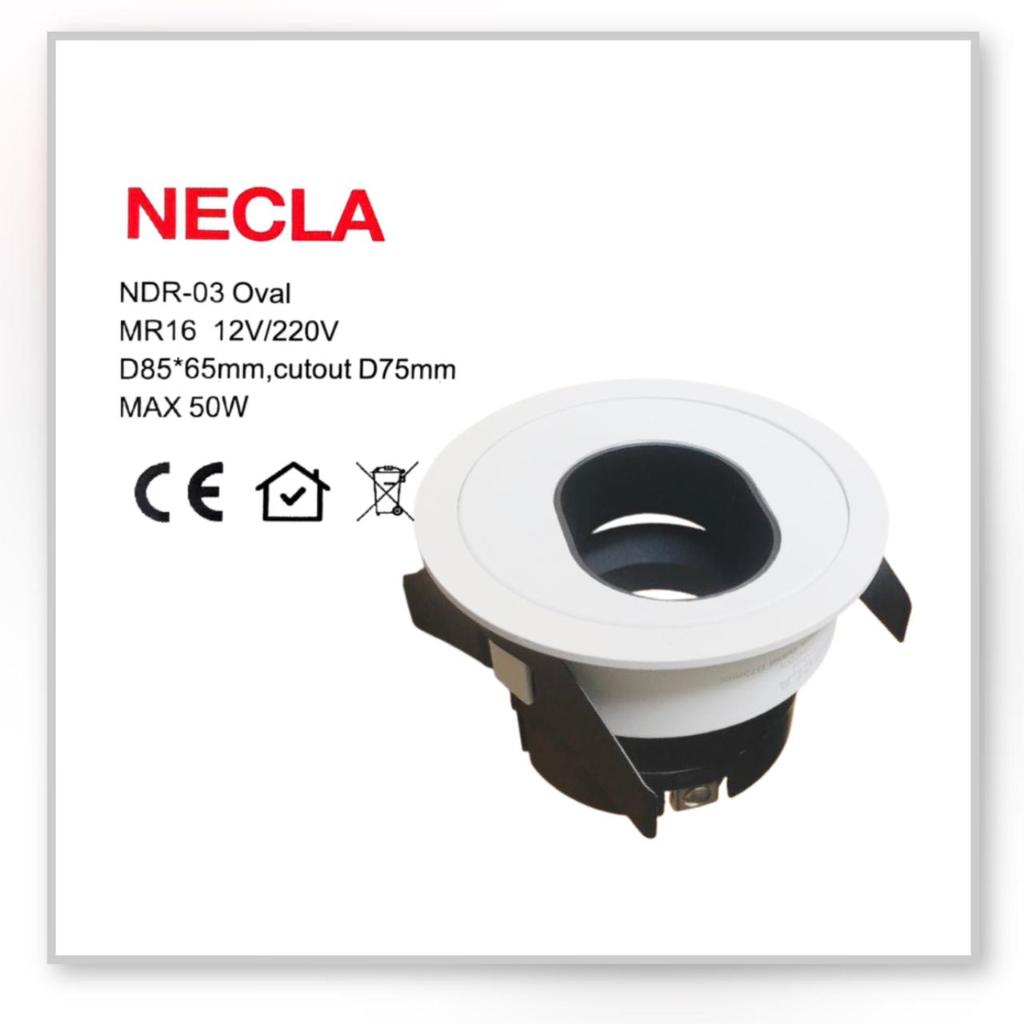 Jual Kap lampu Downlight mr16 pinhole/Necla Downlight pinhole ...