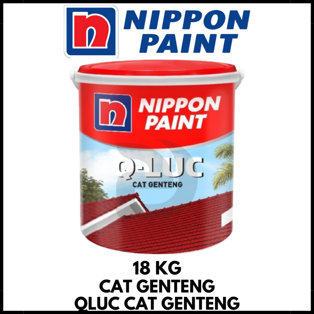 Jual Cat Genteng Qluc Cat Genteng Pail 18Kg / Nippon Paint | Shopee ...