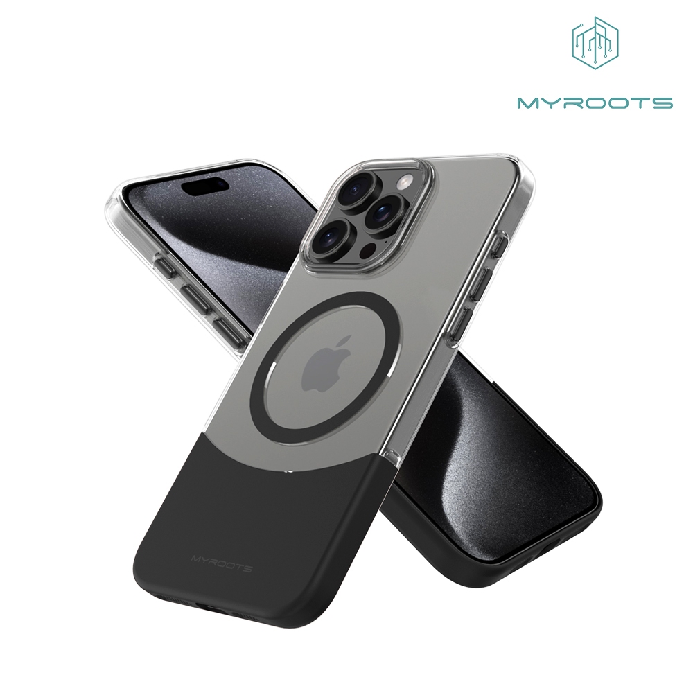 Jual Myroots Splicing 2 in 1 Case For iPhone 16 15 14 13 12 11 Pro Max ...