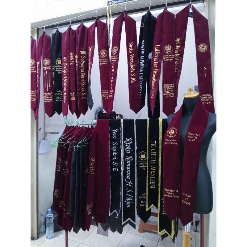 Jual 1 HARI JADI Selempang wisuda/selendang/Kelulusan TK,SD,SMP,SMA ...
