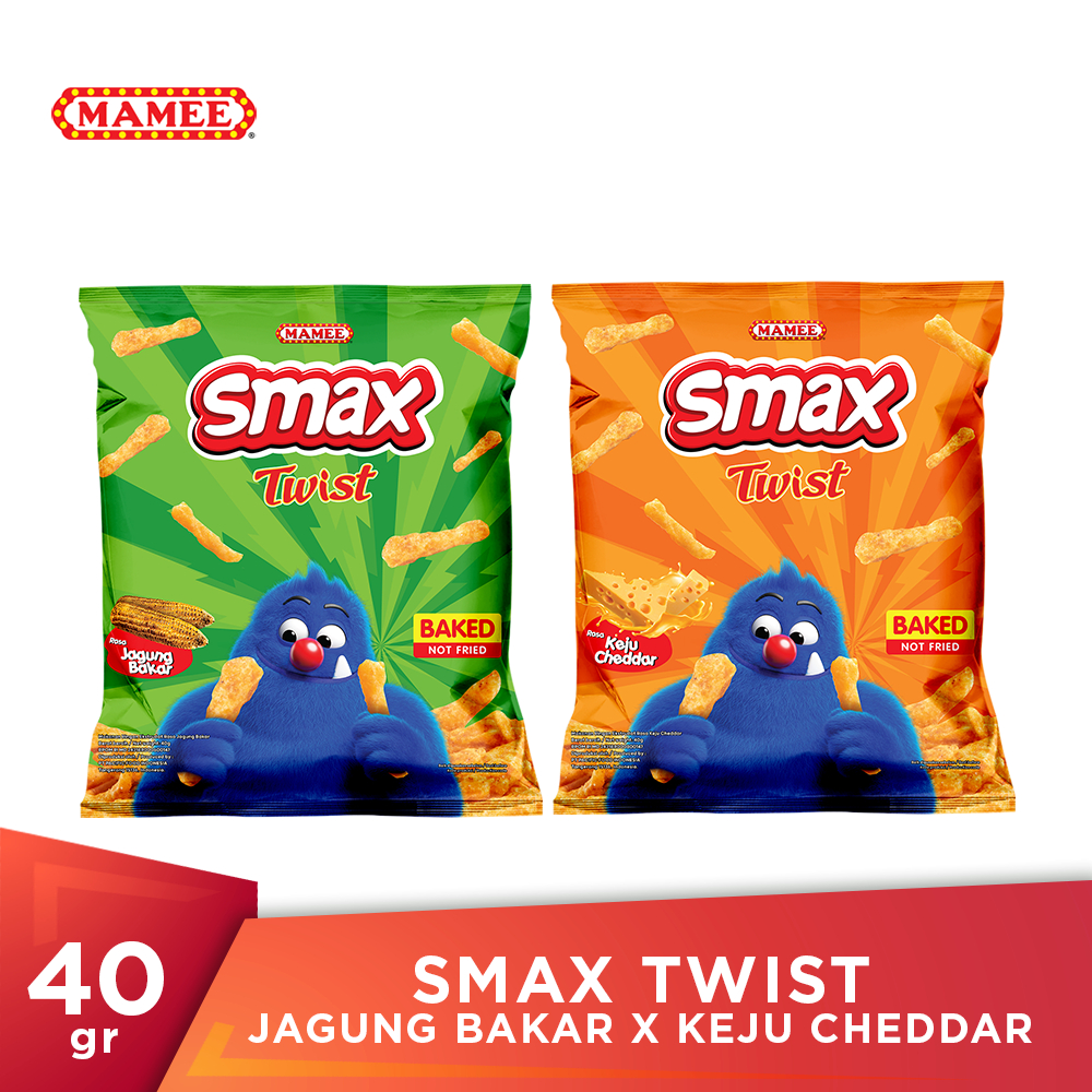 Jual Smax Twist Jagung Bakar x Keju Cheddar | Shopee Indonesia