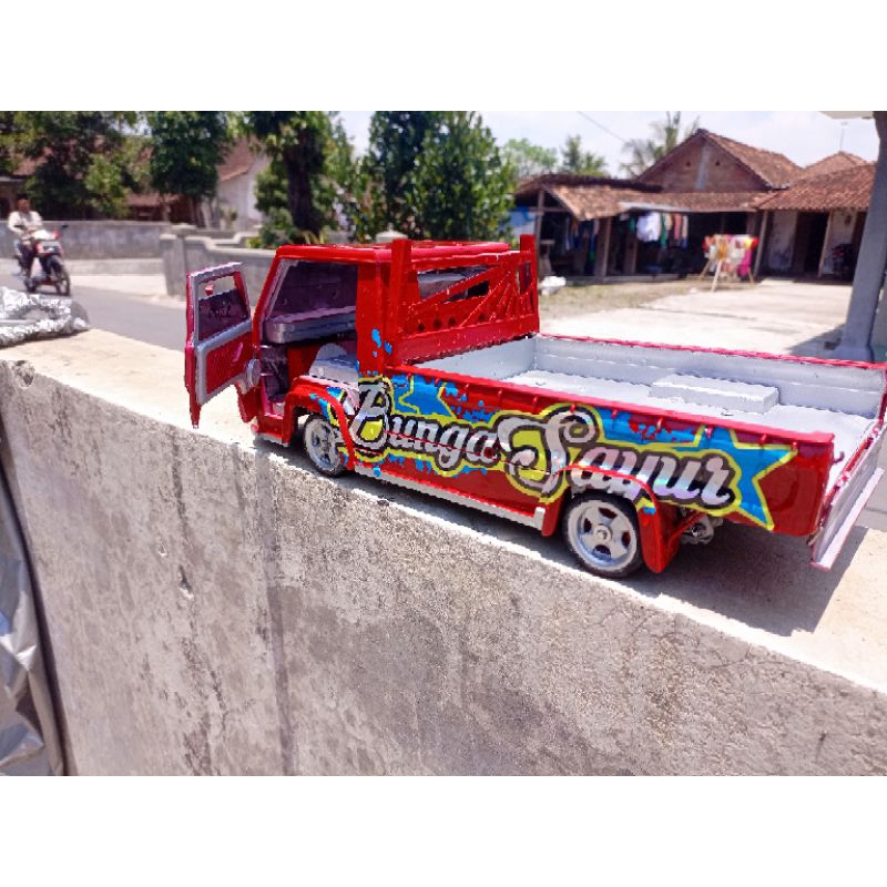 Jual miniatur l300 skala 10 ,bahan full pvc,pintu labin dan bak bukaan ...