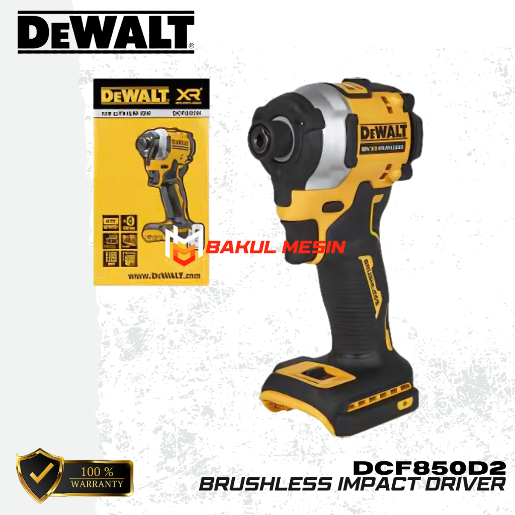 Jual DeWalt DCF850 Screw Driver Impact Driver Obeng Cordless Dewalt ...