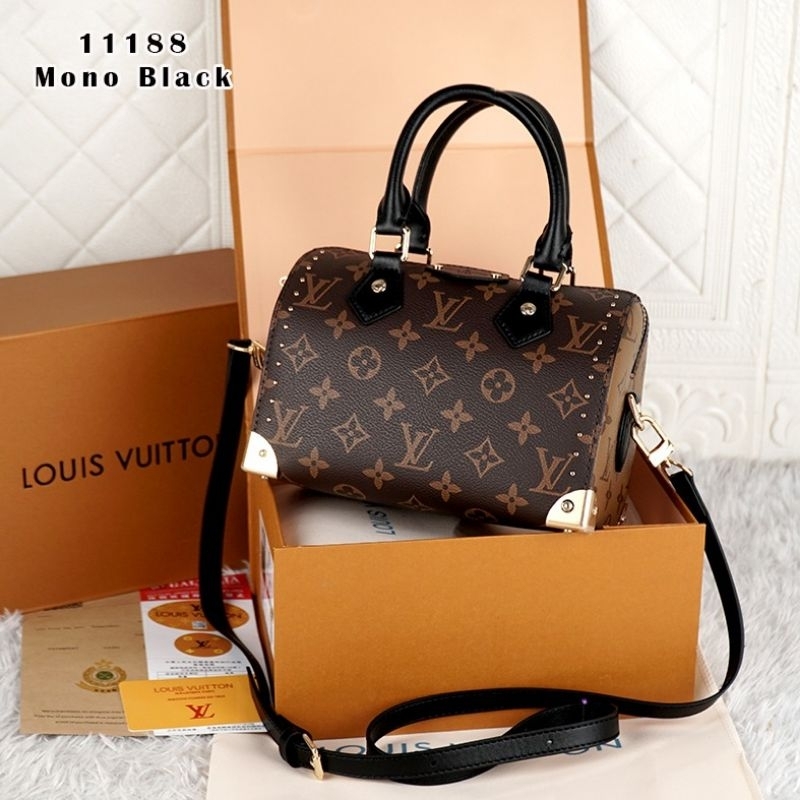 Jual NEW ARRIVAL*.. MIRROR 1:1 SPEEDY TRUNK 20CM MONOGRAM MIRROR 11188 ...