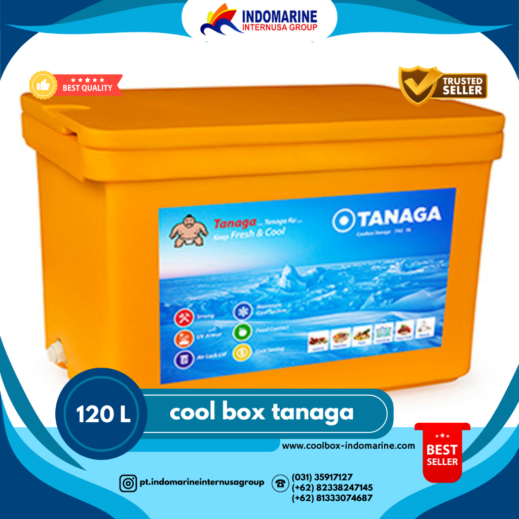 Jual Coolbox / Cooler Box Tanaga 120 Liter (CoolBox - IceBox - Cooler ...