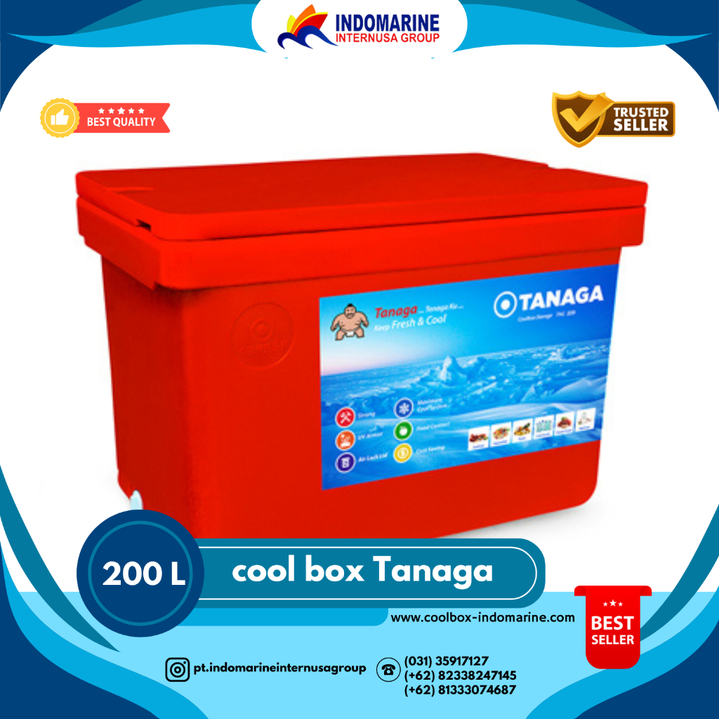 Jual Coolbox / Cooler Box Tanaga 200 Liter (CoolBox - IceBox - Cooler ...
